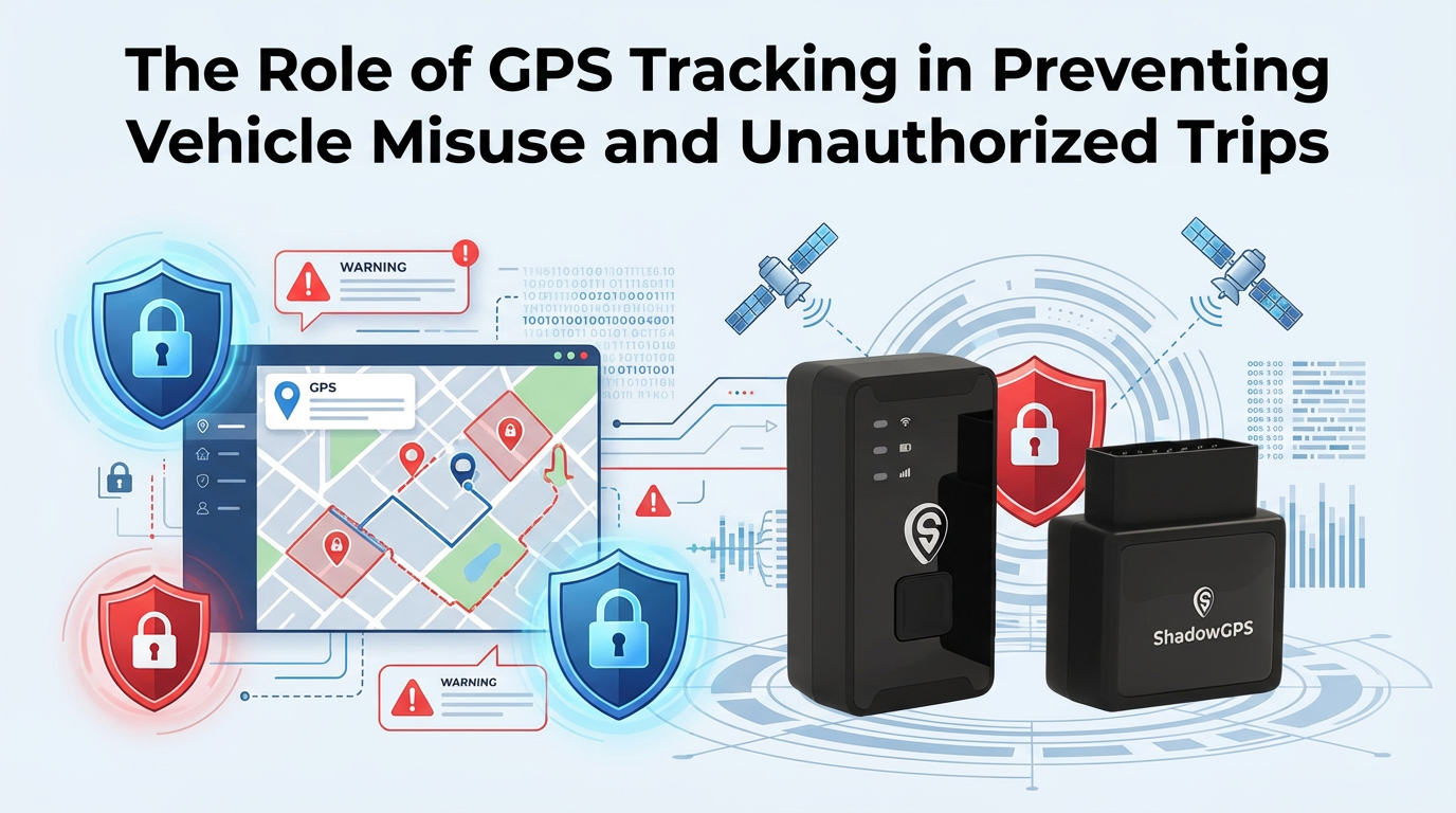 Role of GPS Tracking to Prevent Vehicle Misuse – ShadowGPS